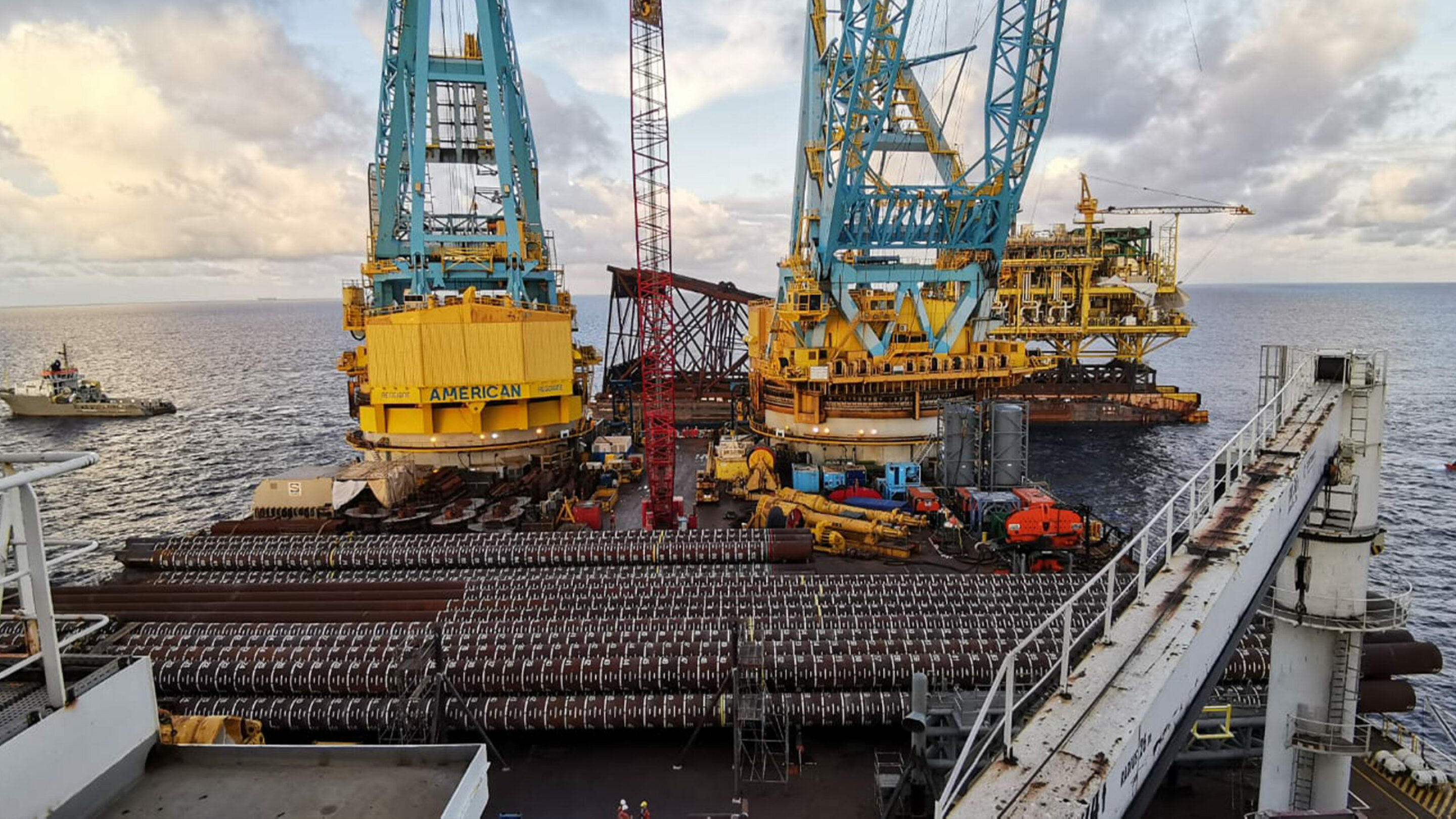 9 subsea jacket piles in Gulf of Mexico - CAPE Holland
