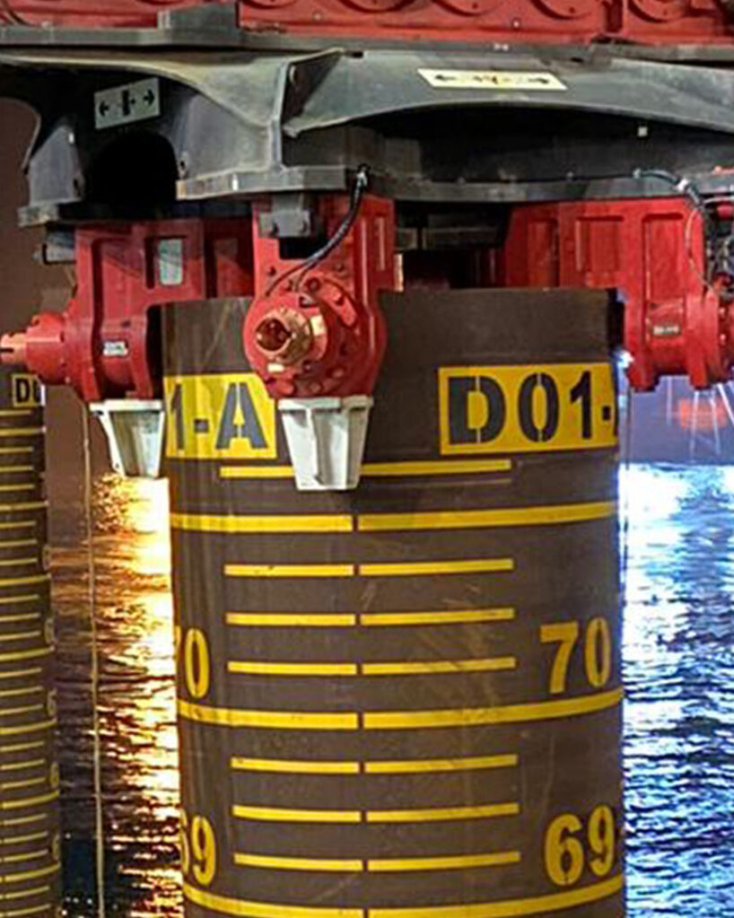 188 pin piles for Formosa 2 OWF - CAPE Holland