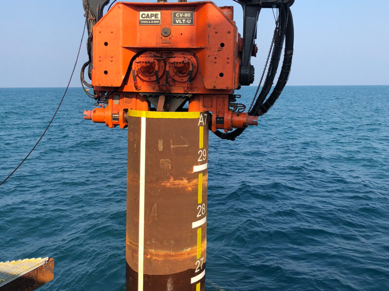 6 anchor piles for FPSO Mooring system - CAPE Holland