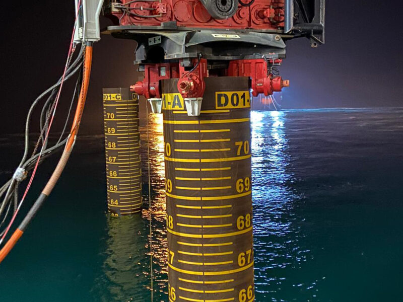 188 pin piles for Formosa 2 OWF - CAPE Holland