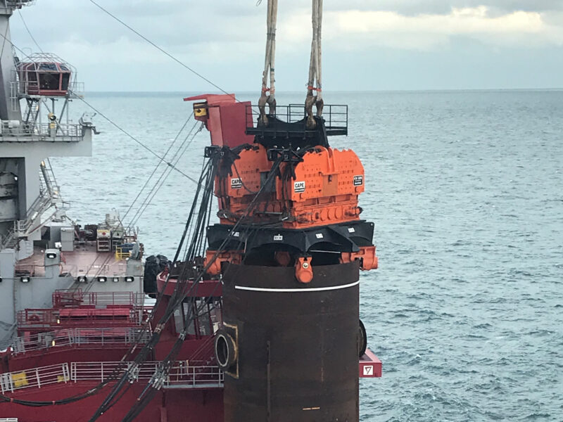 Drive and extract a 6.5 meter diameter monopile - CAPE Holland