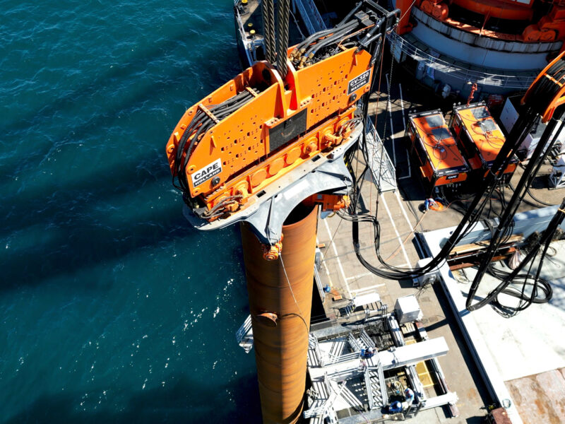 56 jacket piles for Ishikari OWF - CAPE Holland