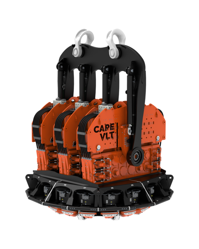 7 flanged monopiles for Kaskasi OWF - CAPE Holland