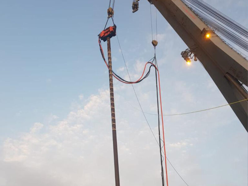 60 jacket piles for Absheron EPS platform - CAPE Holland