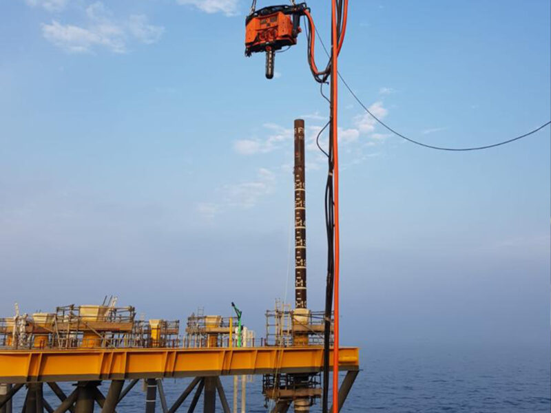 60 jacket piles for Absheron EPS platform - CAPE Holland