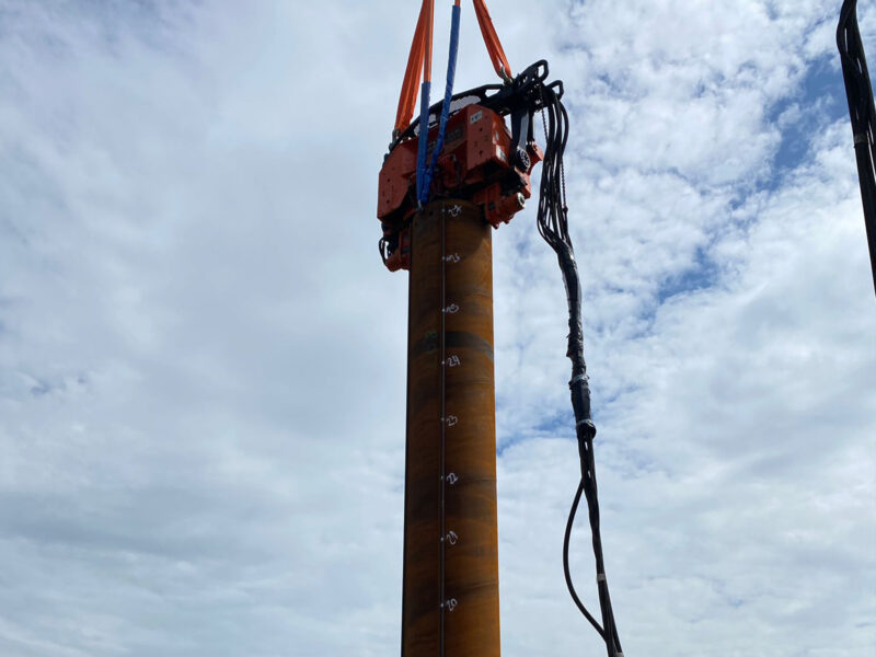 65 combi wall piles - CAPE Holland