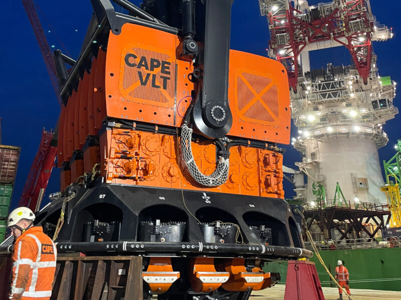 XXL Monopile installation - CAPE Holland