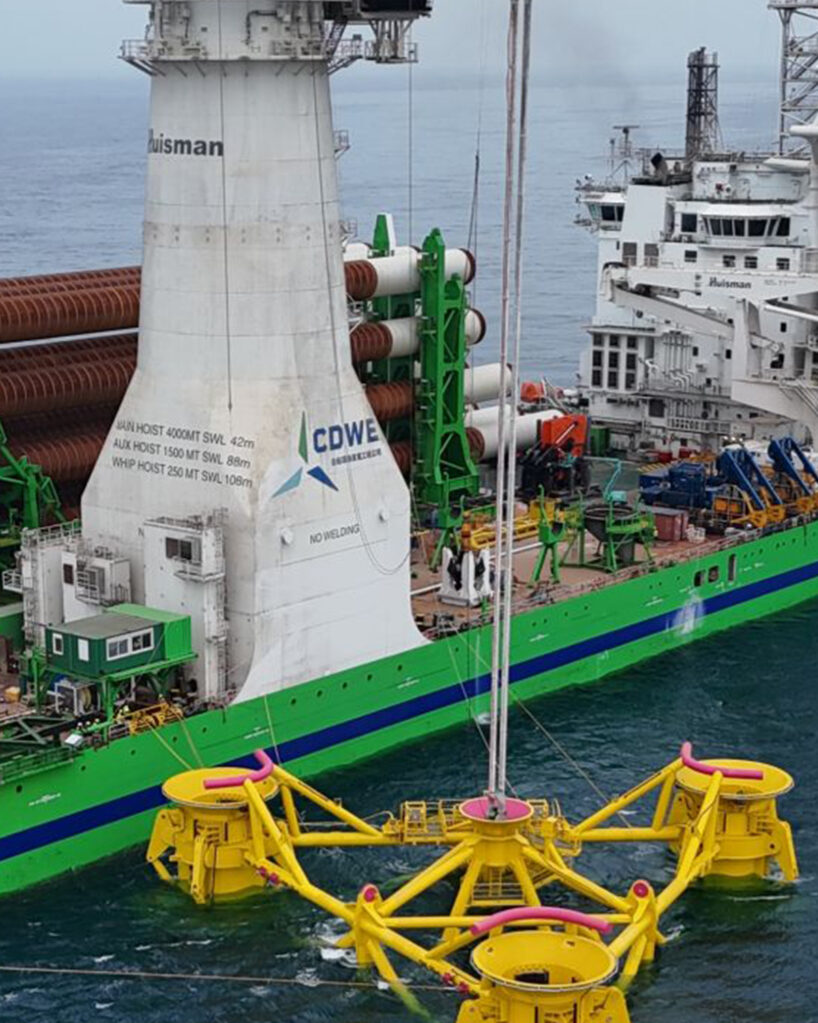 111 Jacket pin piles for Hai Long OWF - Phase 1 - CAPE Holland